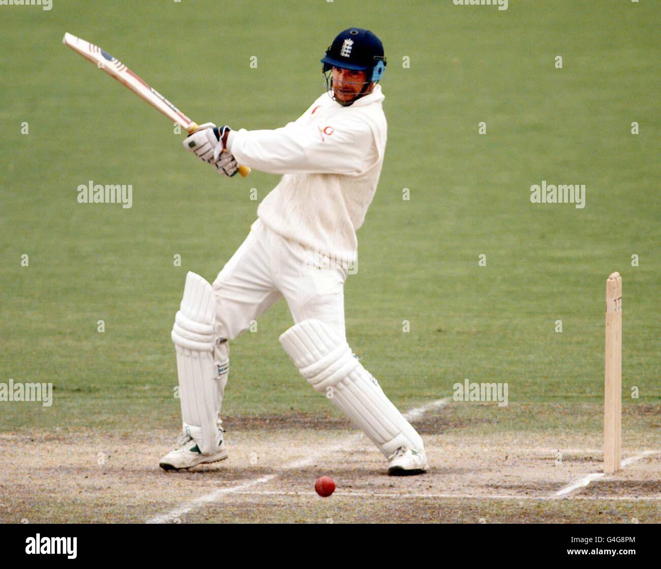 CRICKET/Thorpe 4 runs Stock Photo - Alamy