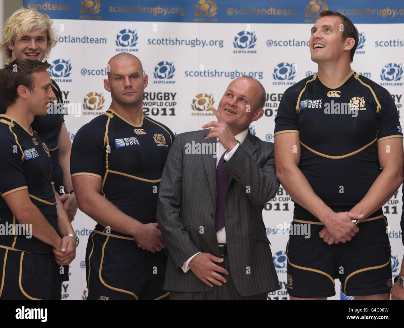 Rugby Union - Scotland Rugby World Cup Squad Announcement - National ...