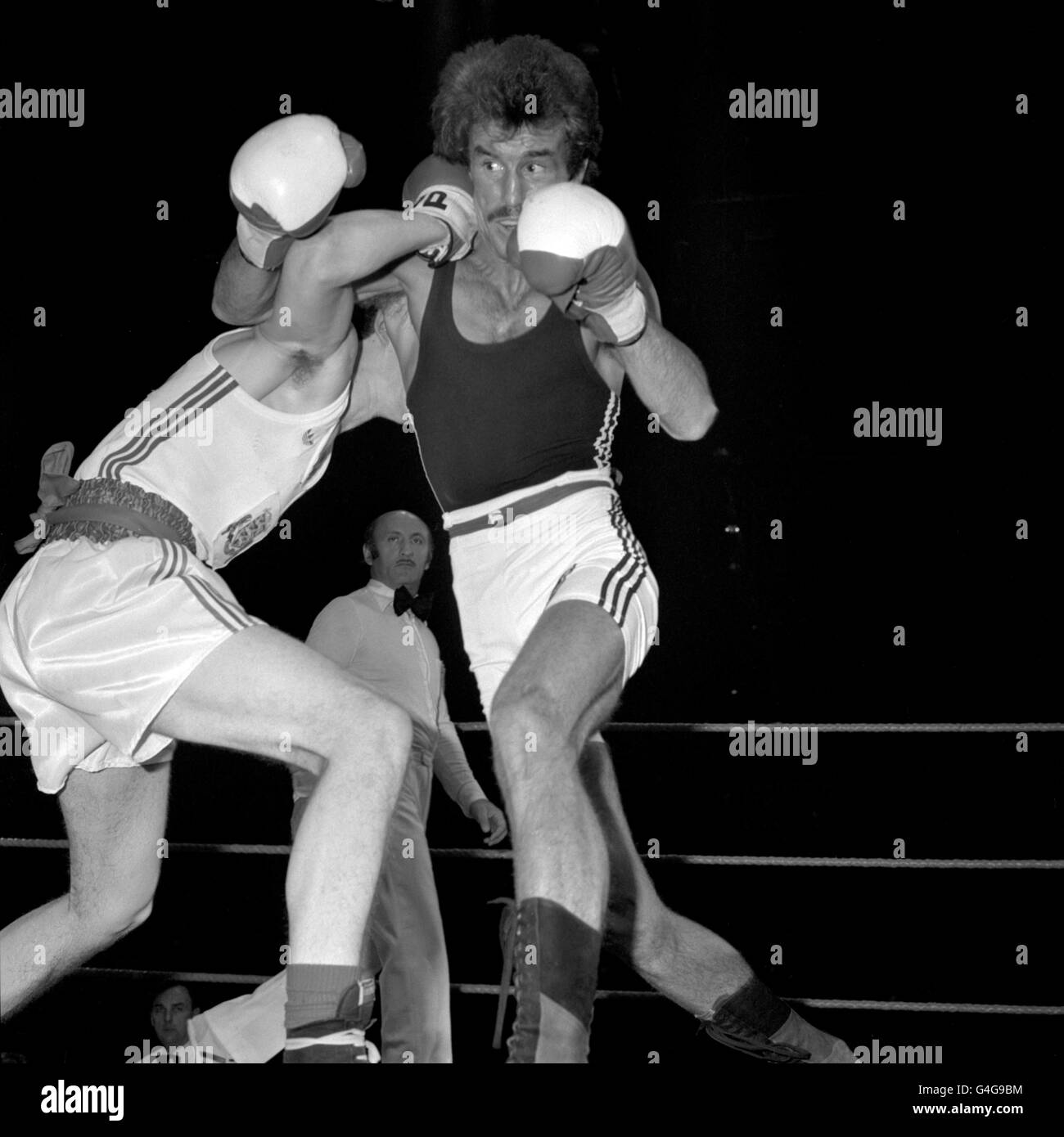 Boxing - ABA - Gary Felvus v Rene Weller - Wembley Stock Photo - Alamy