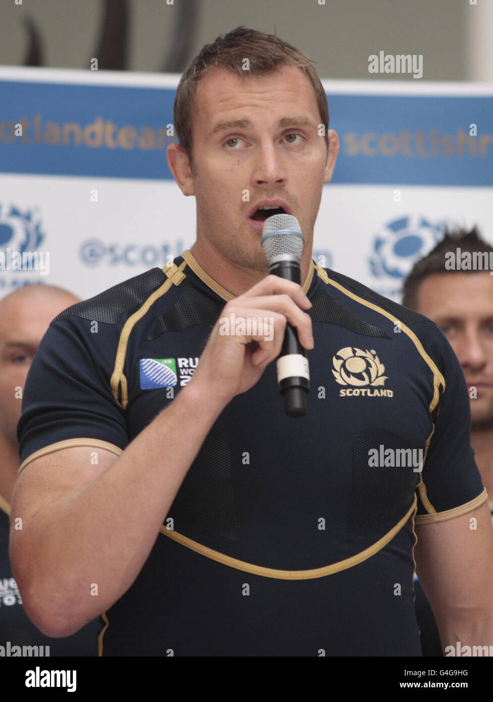 Rugby Union - Scotland Rugby World Cup Squad Announcement - National ...
