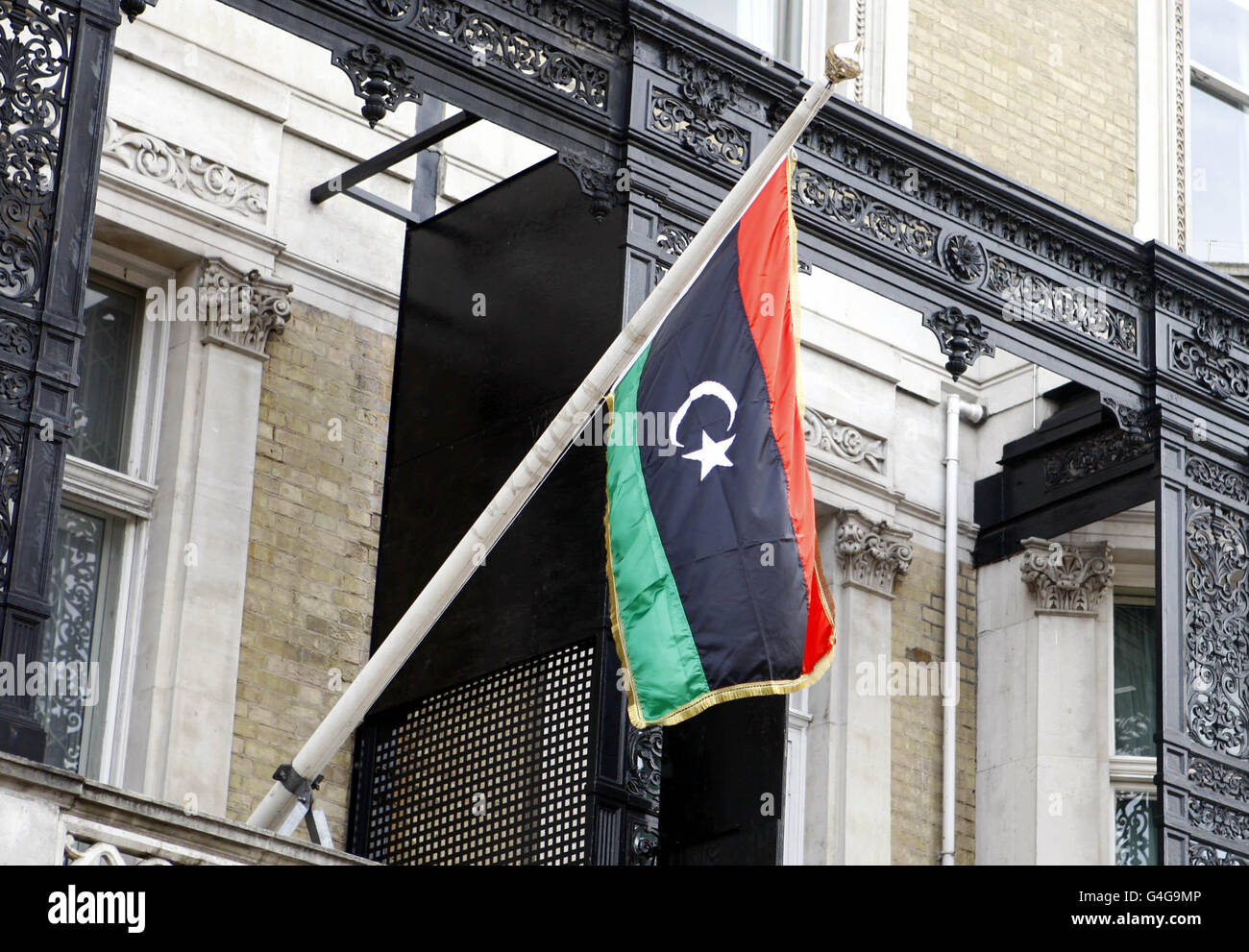 Libyan republic flag hi-res stock photography and images - Alamy