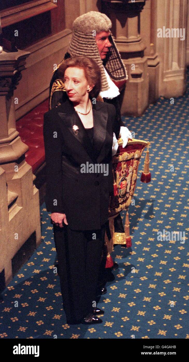 Lord irvine and leader of the house of commons hi-res stock photography ...