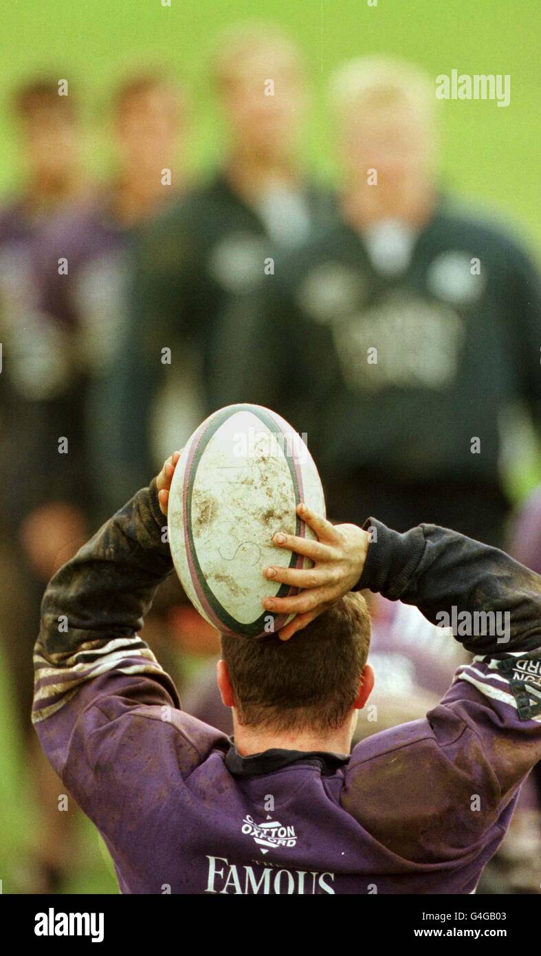SCOTLAND Rugby Training 3 Stock Photo - Alamy