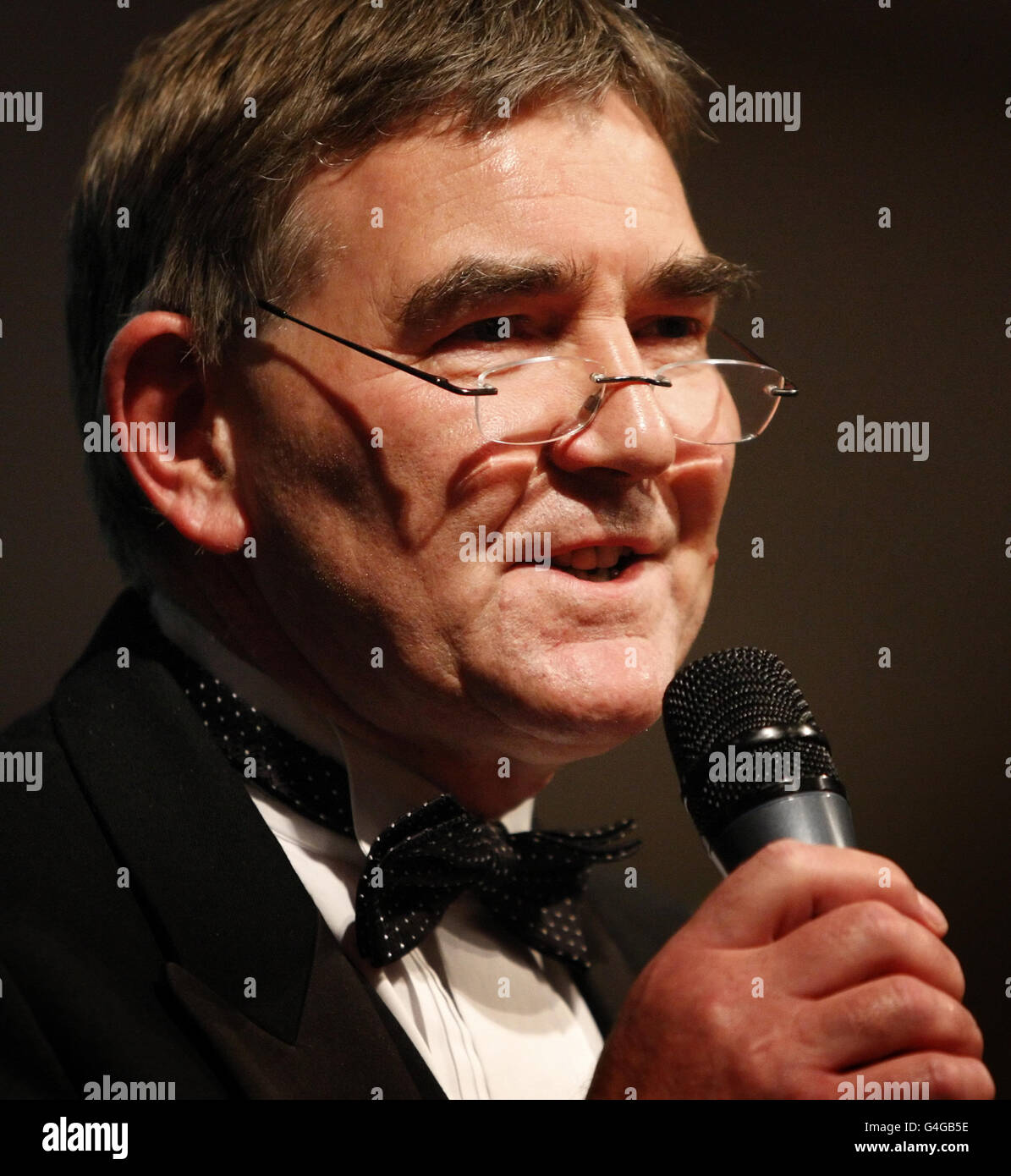 Wilson Hunter during a farewell dinner for the Scotland Rugby World Cup ...