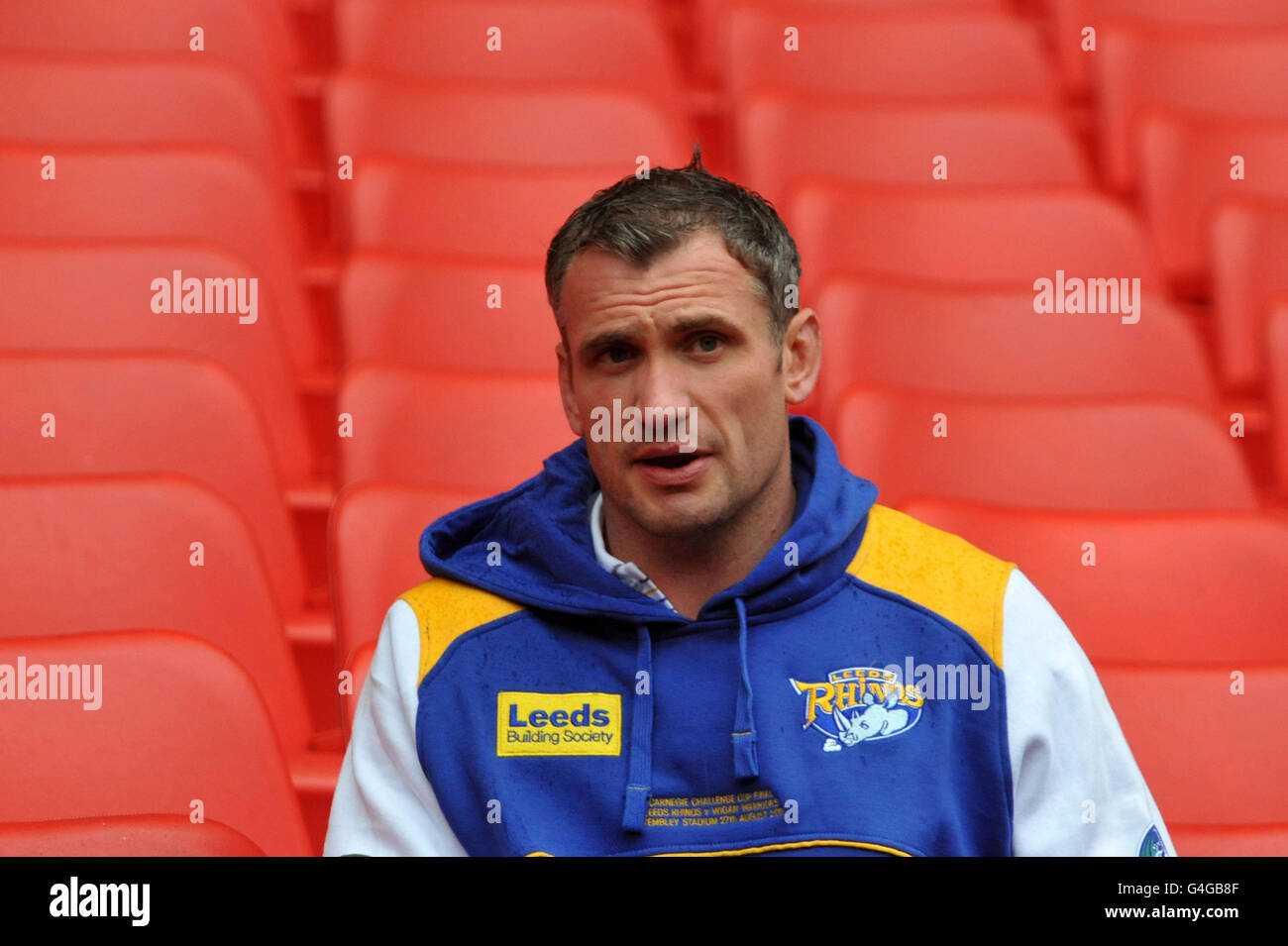 Leeds Rhinos' Jamie Peacock during the Carnegie Challenge Cup Final ... Leeds Rhinos' Jamie Peacock during the Carnegie Challenge Cup Final ...
