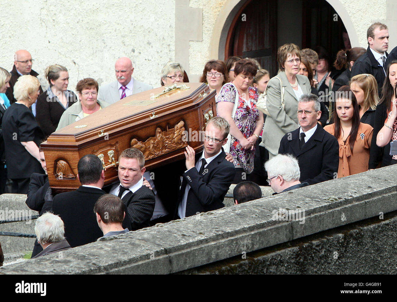 Marian Graham funeral Stock Photo - Alamy