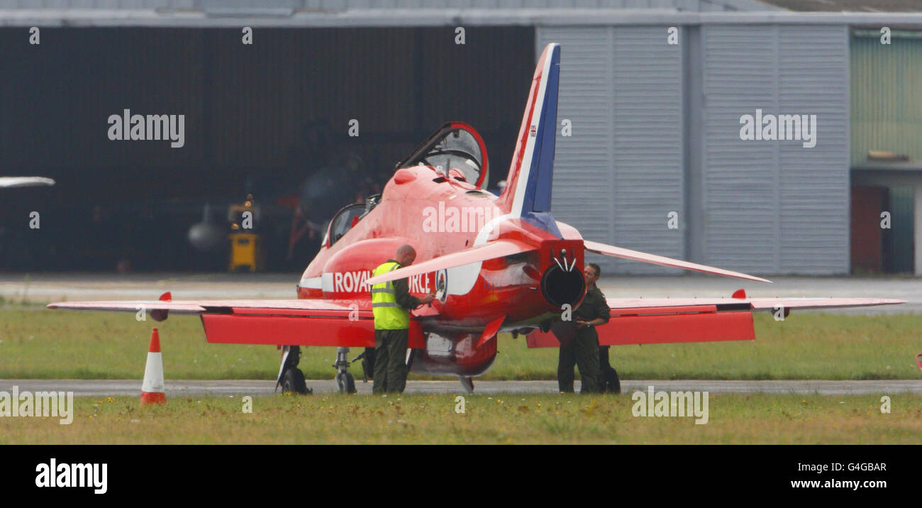 Red Arrows crash Stock Photo - Alamy