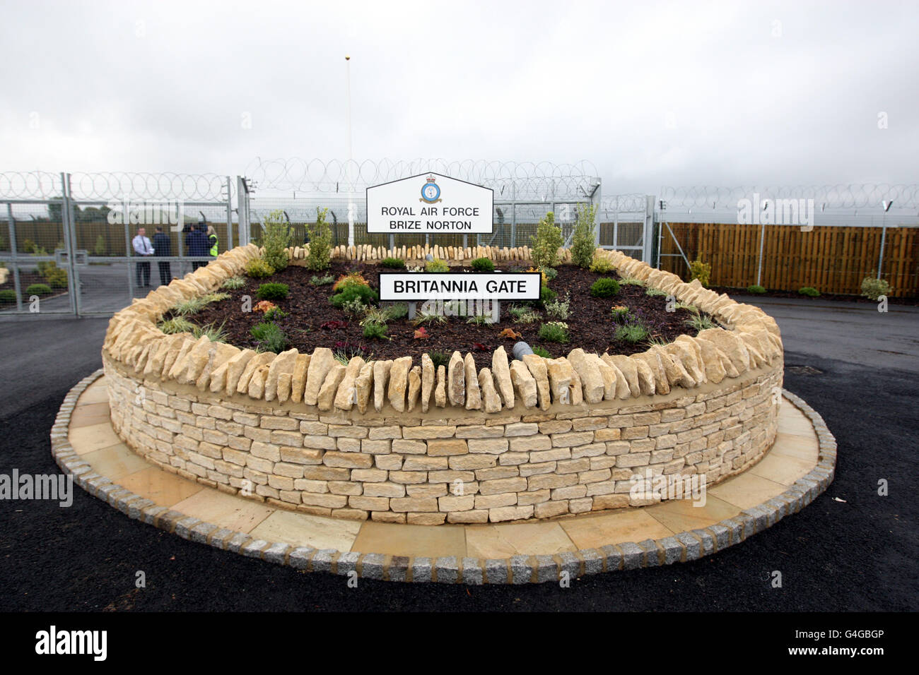 Repatriation centre at RAF Brize Norton Stock Photo - Alamy