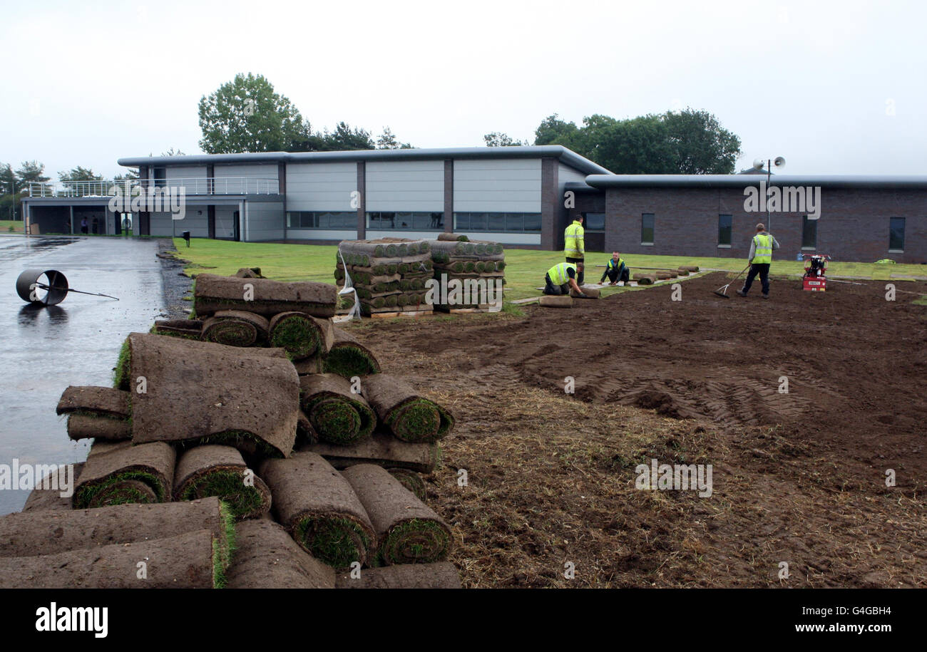 Repatriation centre at RAF Brize Norton Stock Photo - Alamy