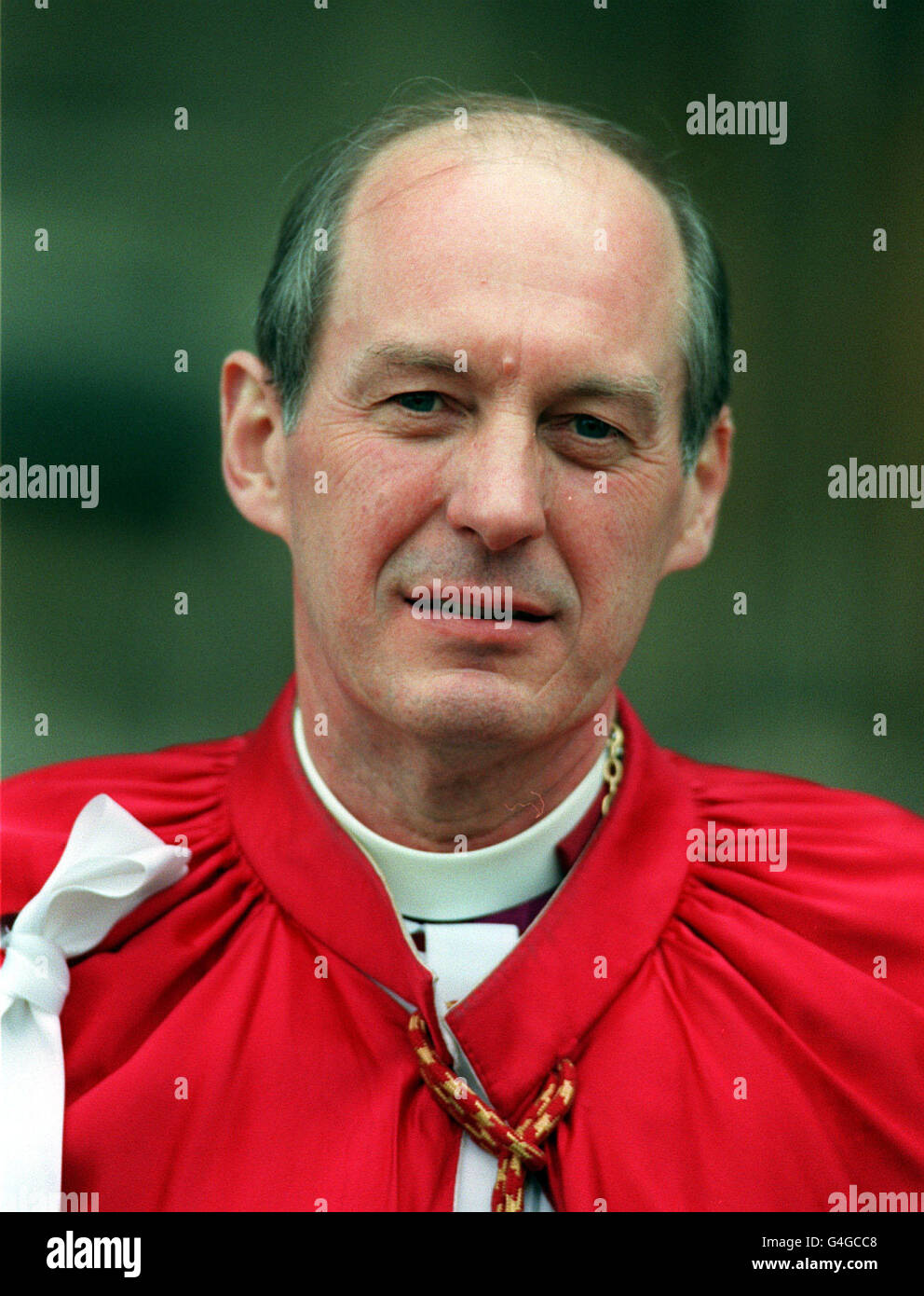 THE RT REVEREND DAVID JOHN, THE NEW DEAN OF WINDSOR CASTLE, AFTER ...