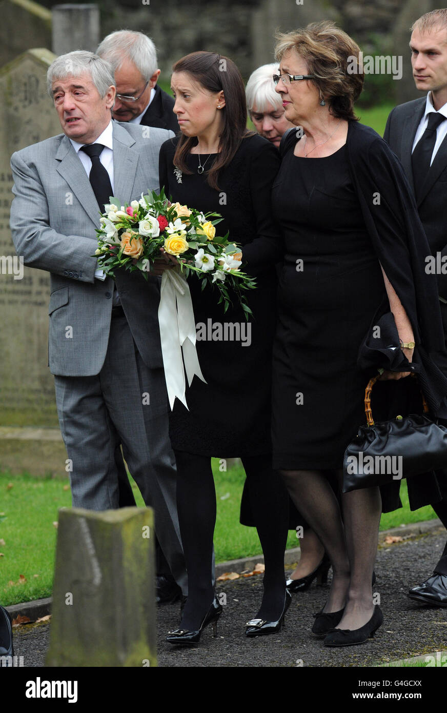 Ian Redmond funeral Stock Photo - Alamy