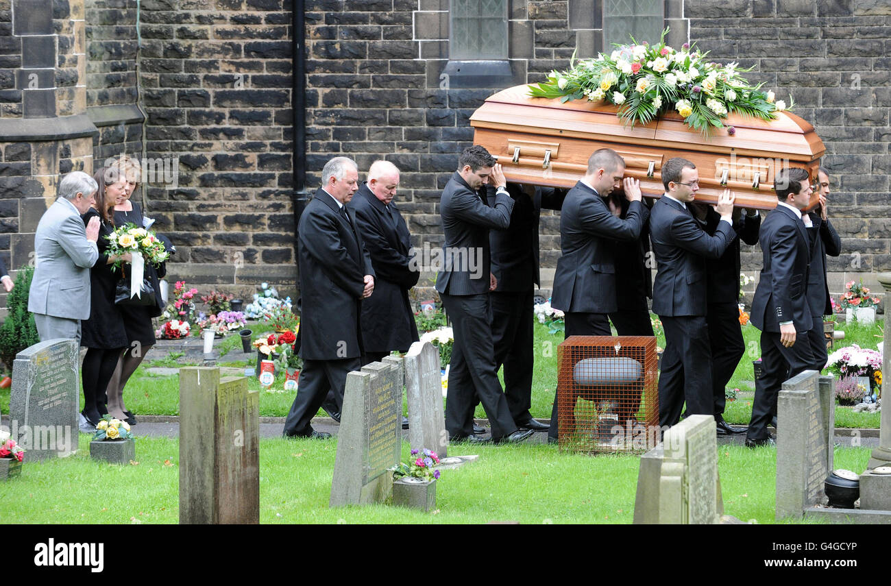 Ian Redmond funeral Stock Photo - Alamy