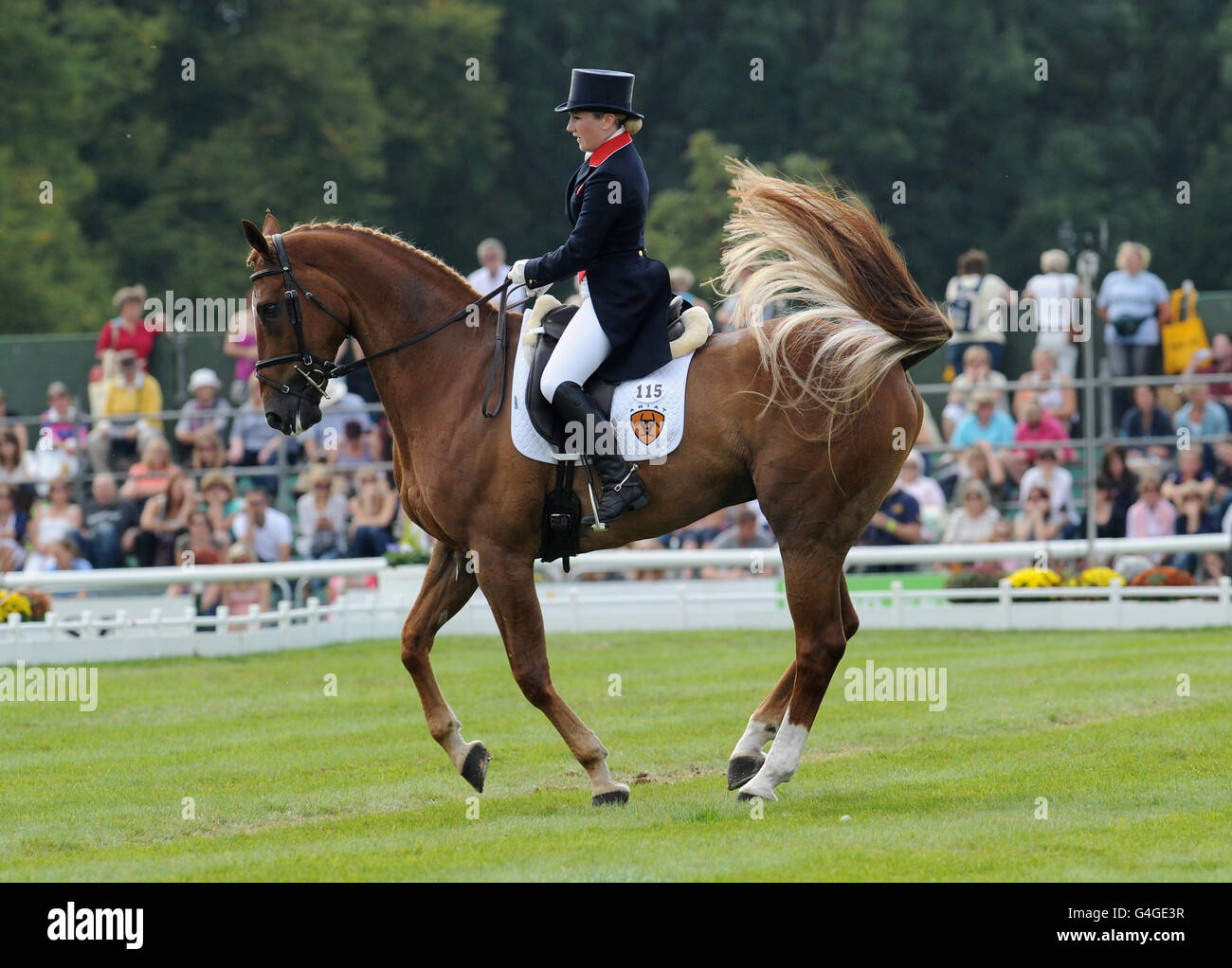 Equestrian - The Land Rover Burghley Horse Trials - Day Two - Stamford ...