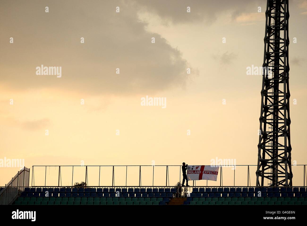 Stadium flag fan general view hi-res stock photography and images - Alamy