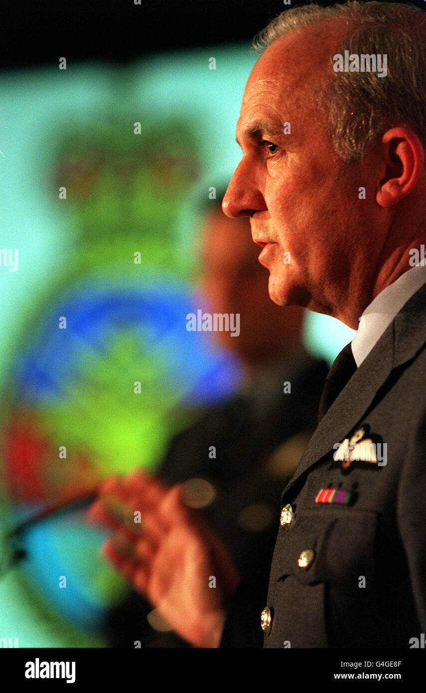 Ministry of Defence's Director of Operations, Air Marshal John Day ...