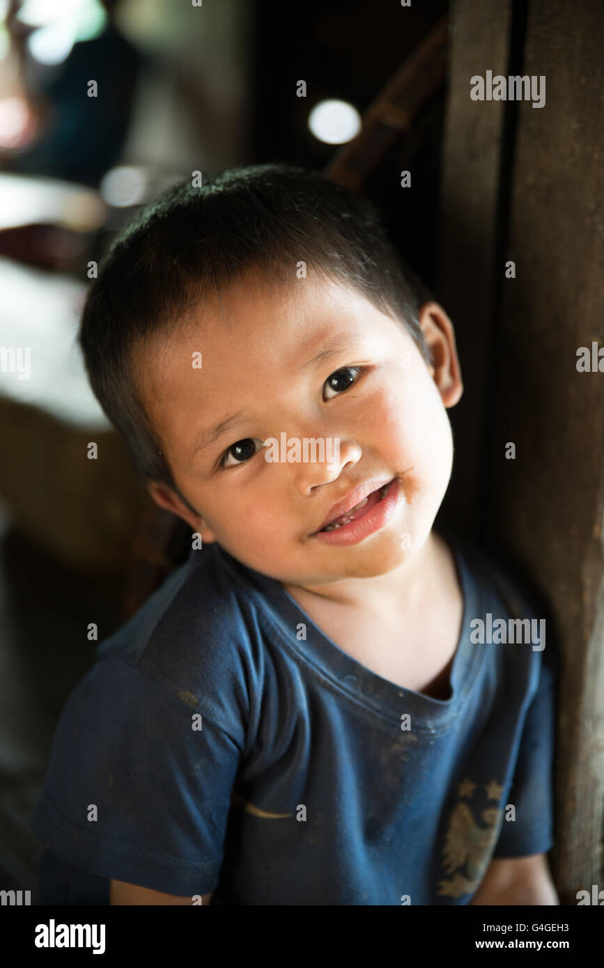 Poor Boy Portrait Myanmar High Resolution Stock Photography and Images ...