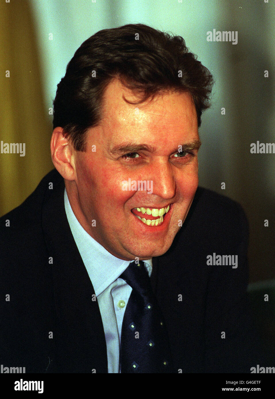 Alan Milburn, Chief Secretary of the Treasury. Photo by Toby Melville ...