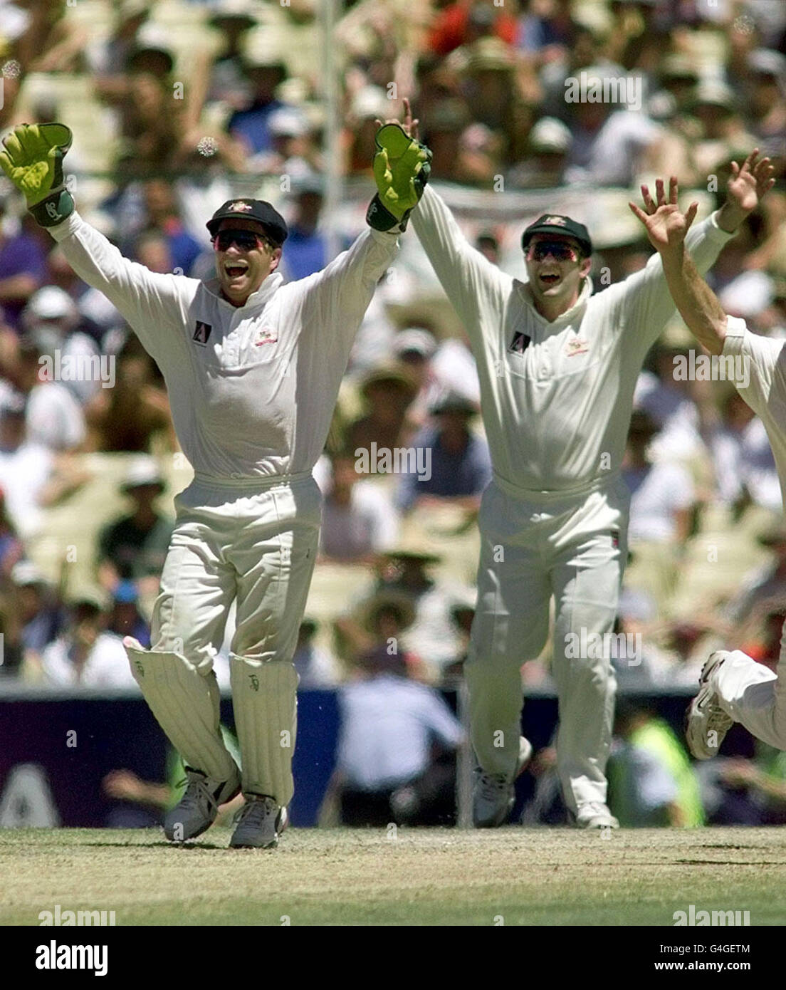 Australian cricket captain mark taylor hi-res stock photography and ...