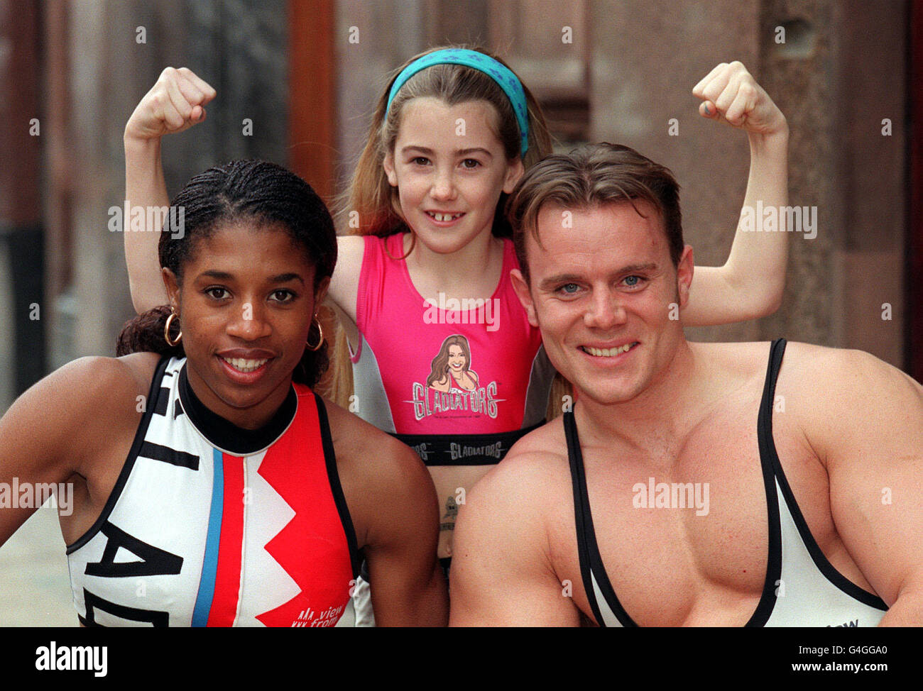 Gladiators & competition winner 2 Stock Photo - Alamy