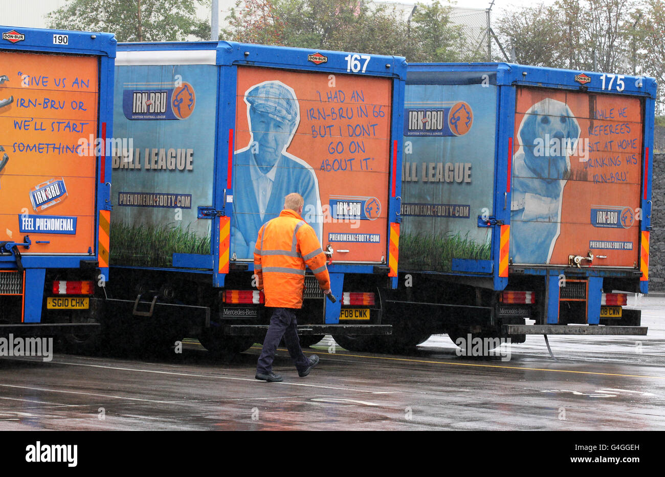 Irn bru factory hi-res stock photography and images - Alamy