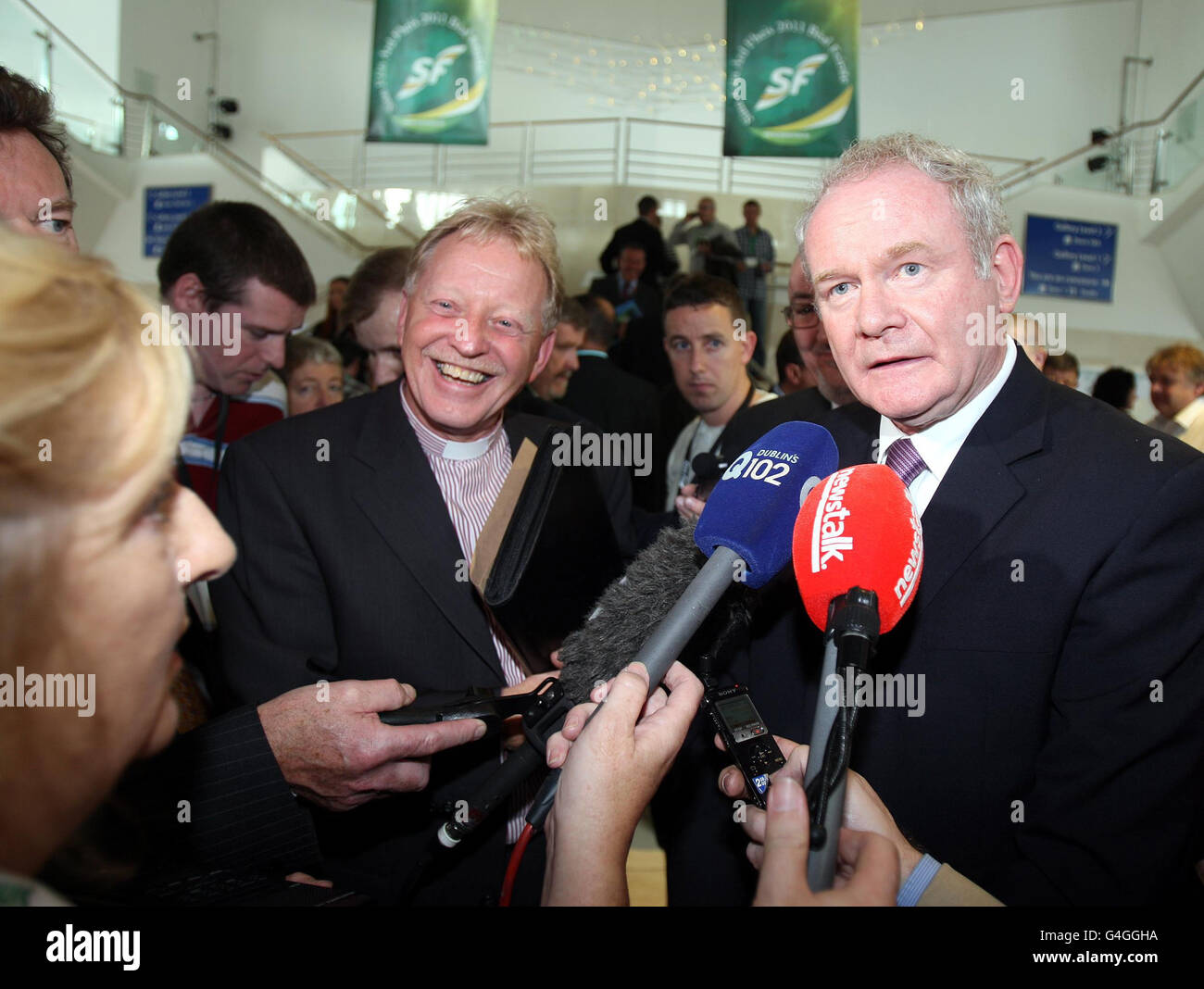 First time presbyterian minister addressed ard fheis hi-res stock ...