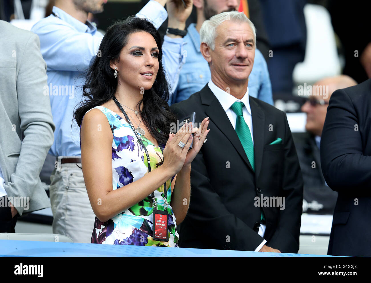 Ian rush in the stands hi-res stock photography and images - Alamy