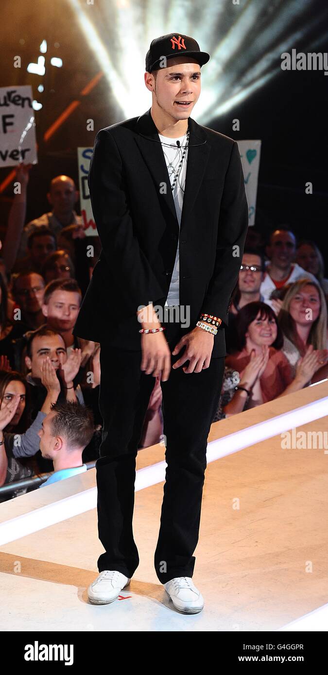 Aden Theobold arriving to enter the house on the launch night of Big ...