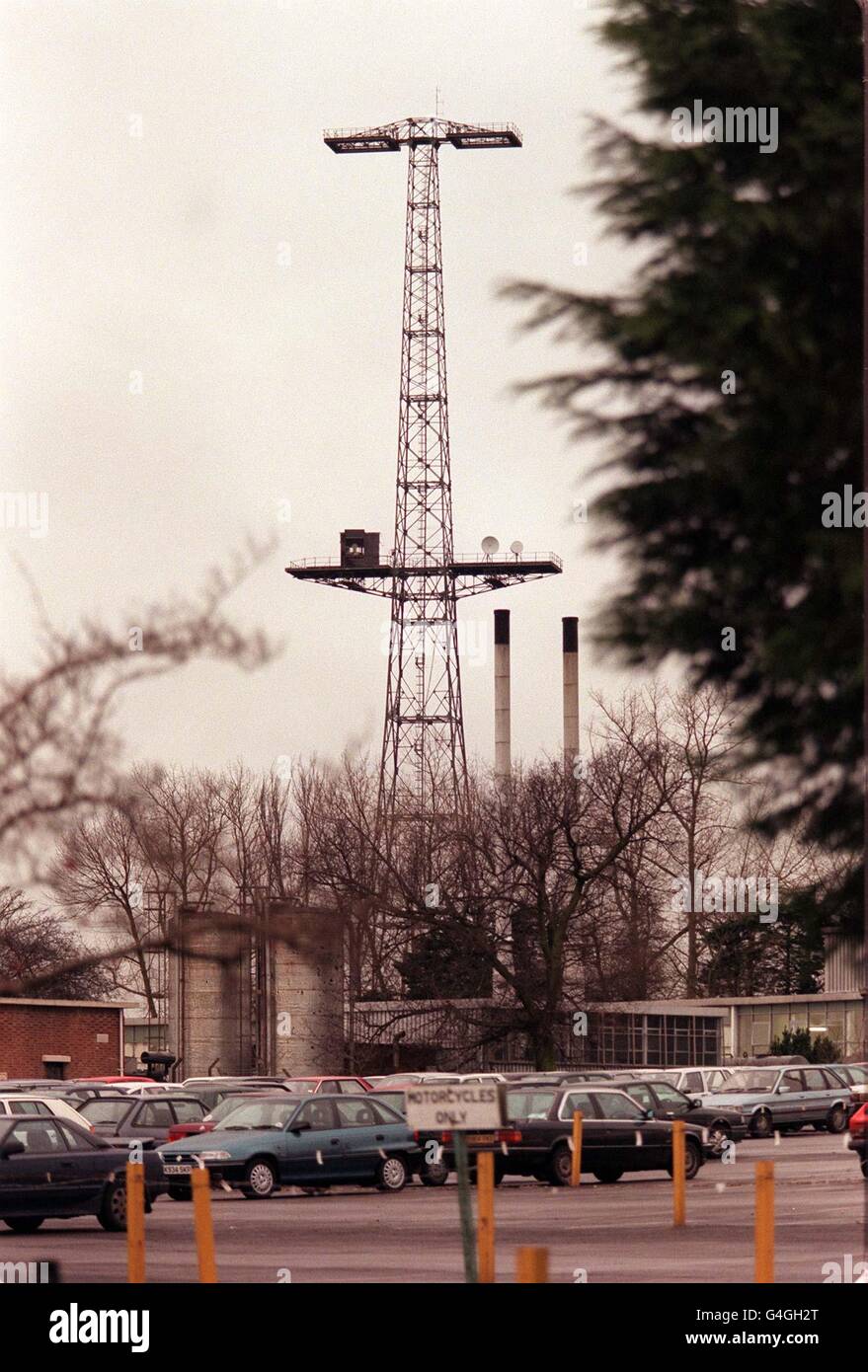 GEC Marconi building Stock Photo - Alamy