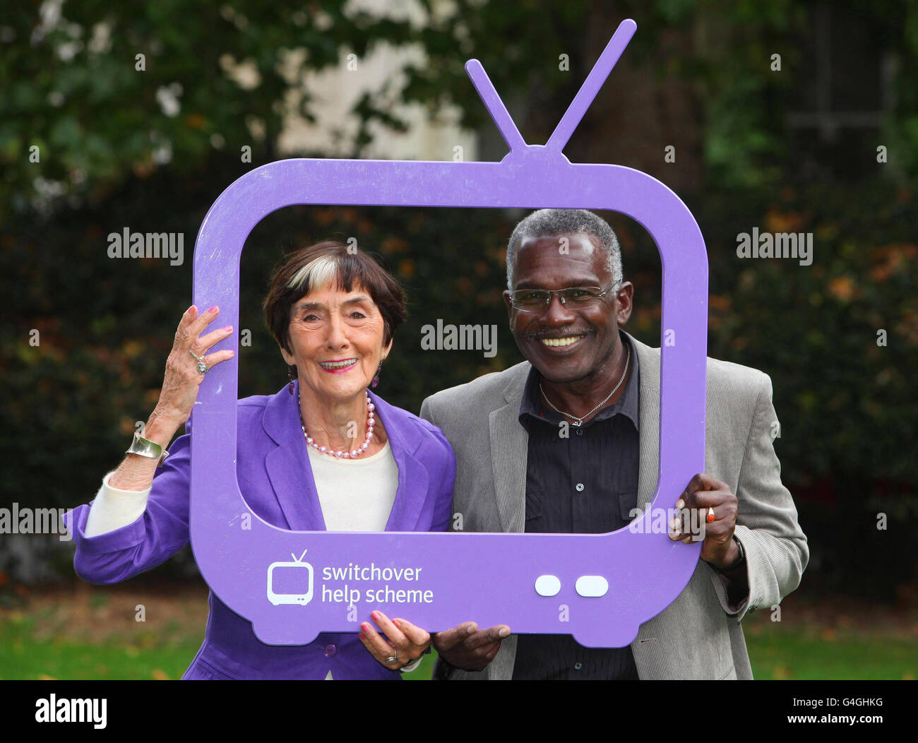 EastEnders stars Rudolph Walker and June Brown aunch the Switchover ...