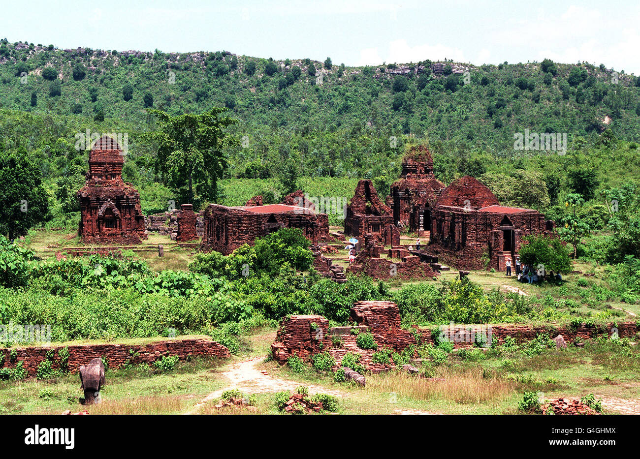 The ancient Cham temple site in Vietnam Stock Photo - Alamy