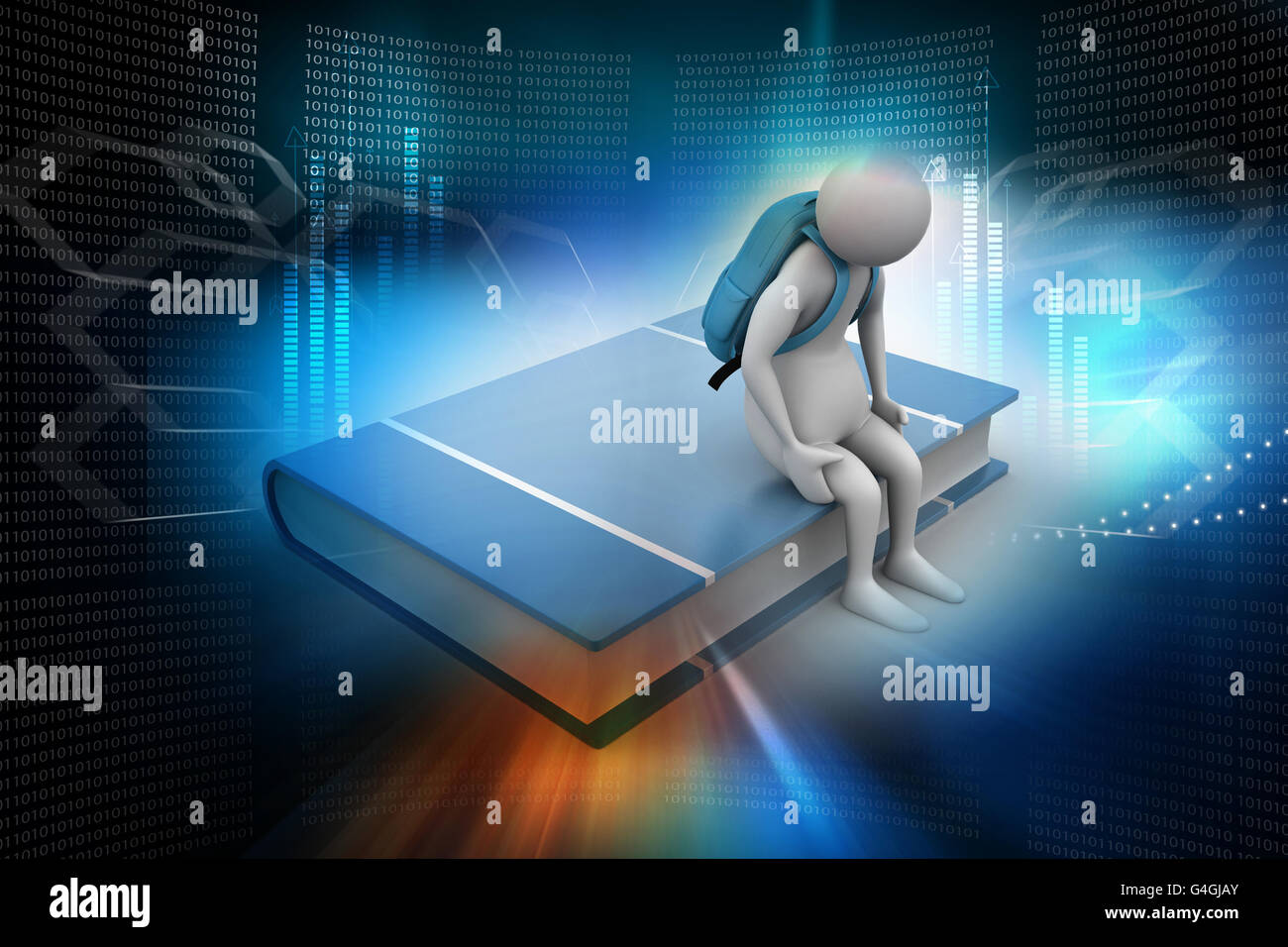 3d illustration of Education concept Stock Photo - Alamy