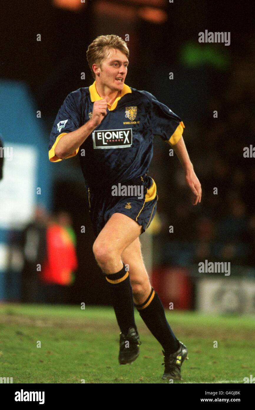 Soccer carling premier league wimbledon hi-res stock photography and ...