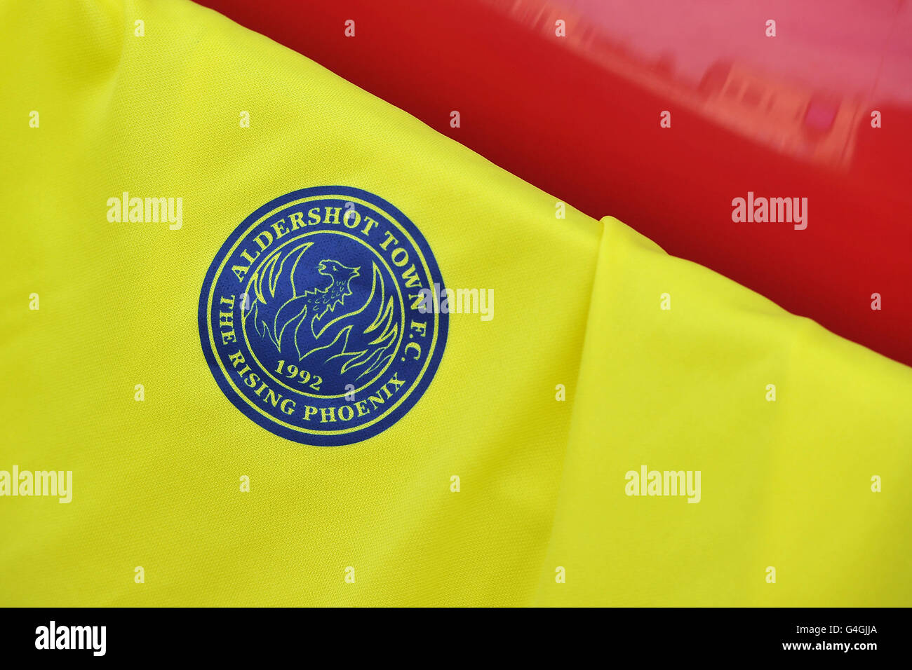 Aldershot town flag hi-res stock photography and images - Alamy