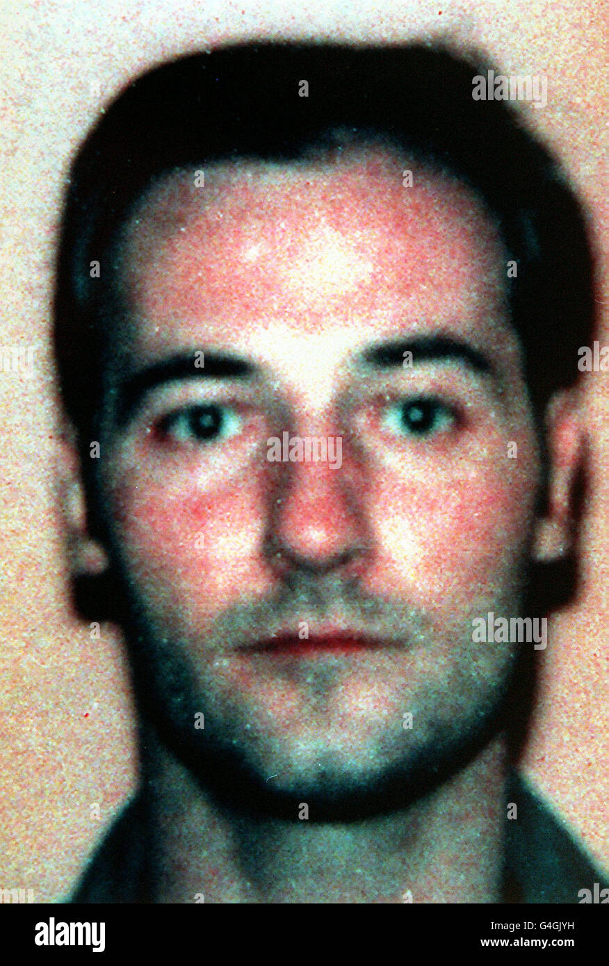PA NEWS PHOTO 11/8/94 UNDATED FILE OF MARTIN L'ESTRANGE,WHO WAS SHOT BY ...