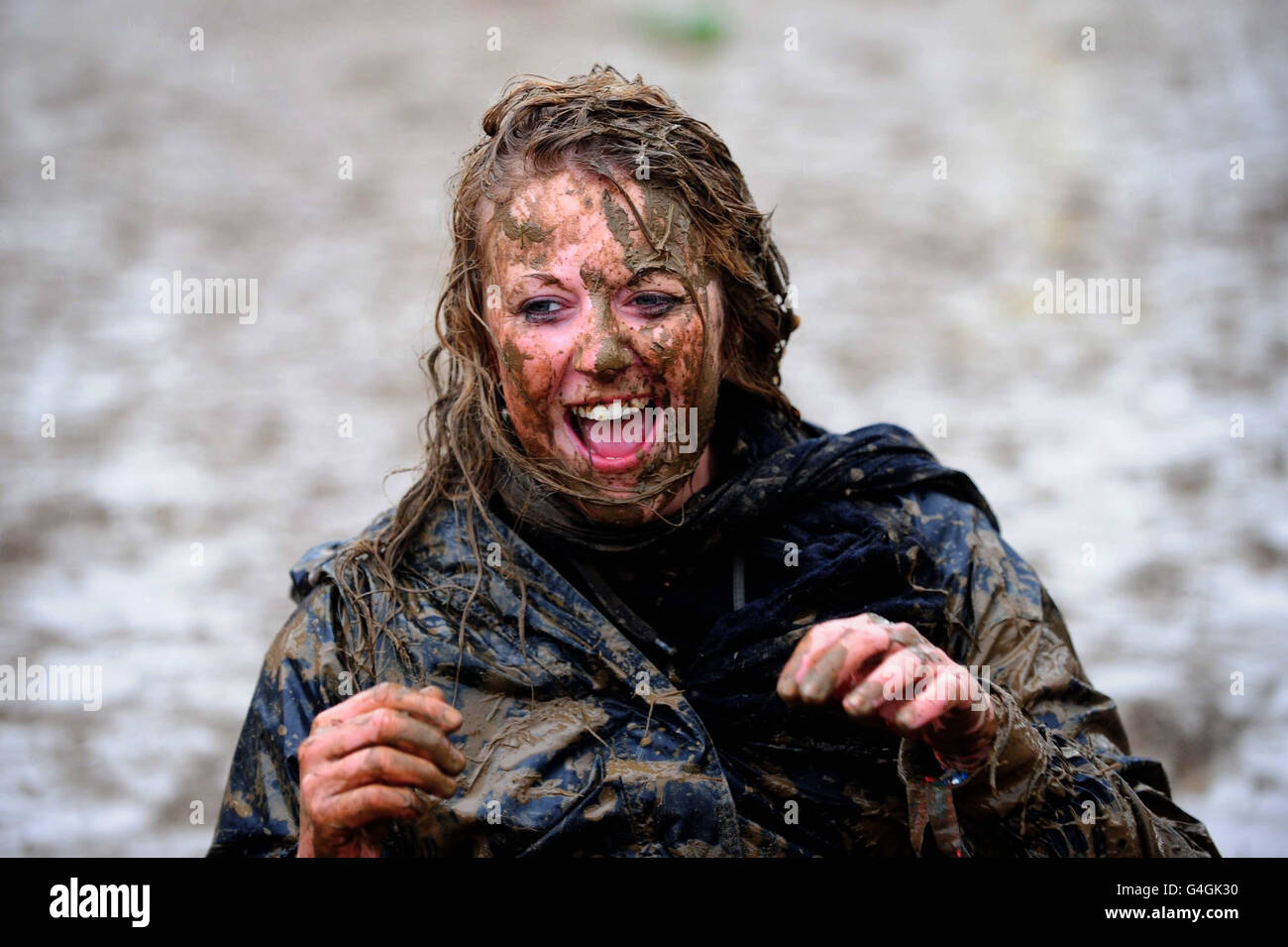 Leeds festival mud hi-res stock photography and images - Alamy