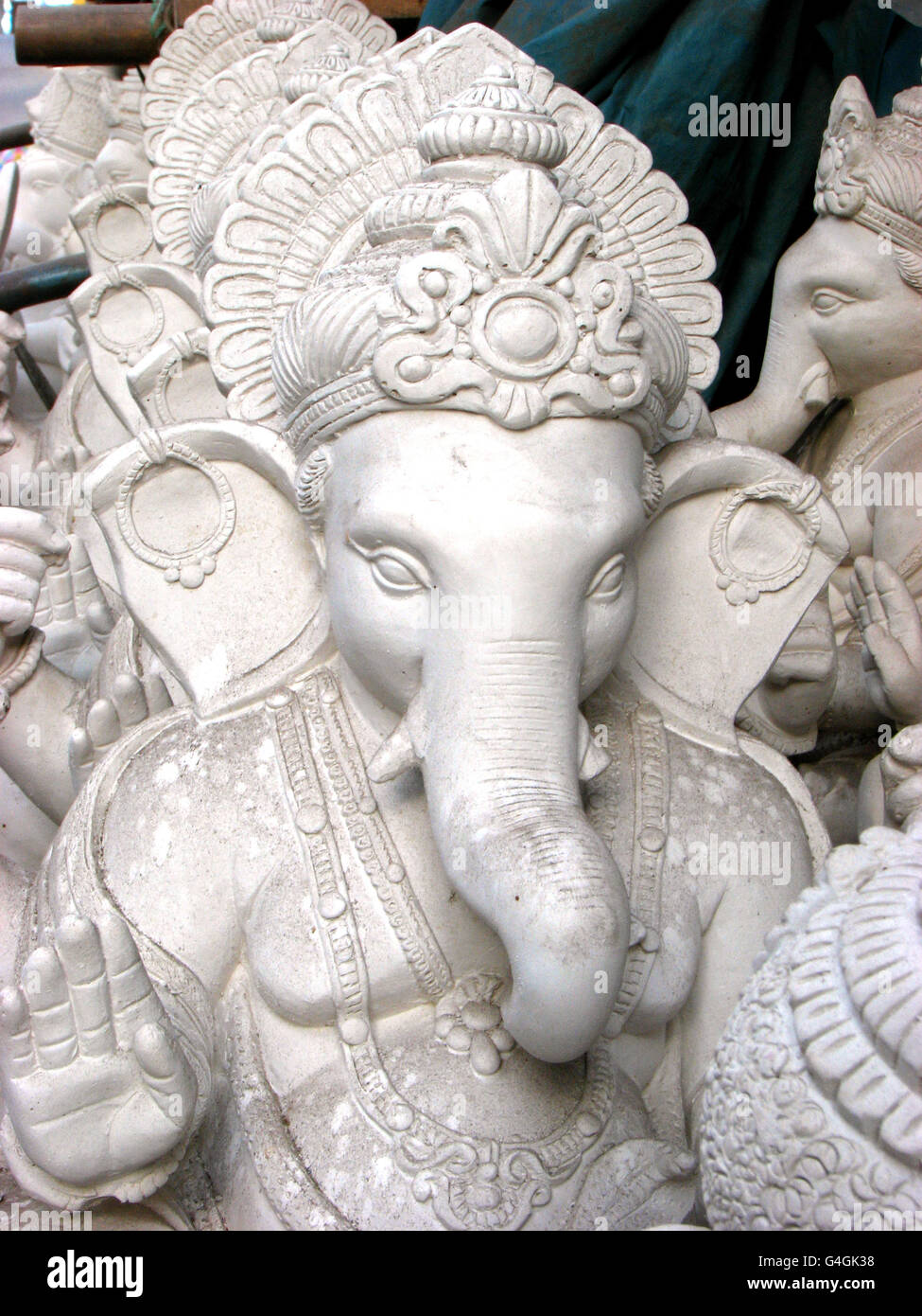 Beautiful traditional Ganesha idols Stock Photo - Alamy