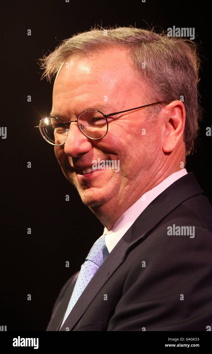 Google executive chairman Dr Eric Schmidt delivers the MacTaggart ...