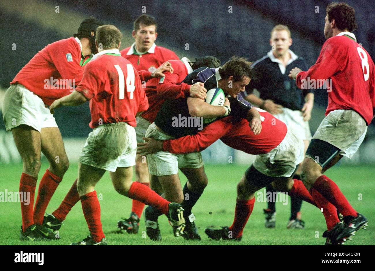 RUGBY Scot v Portugal/Mayer Stock Photo - Alamy