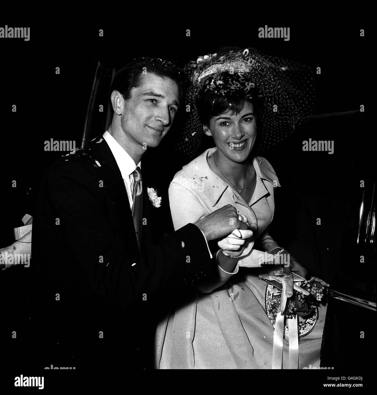 PA NEWS PHOTO 25/1/60 ACTO ROBIN RAY, SON OF COMEDIAN TED RAY, AND HIS ...