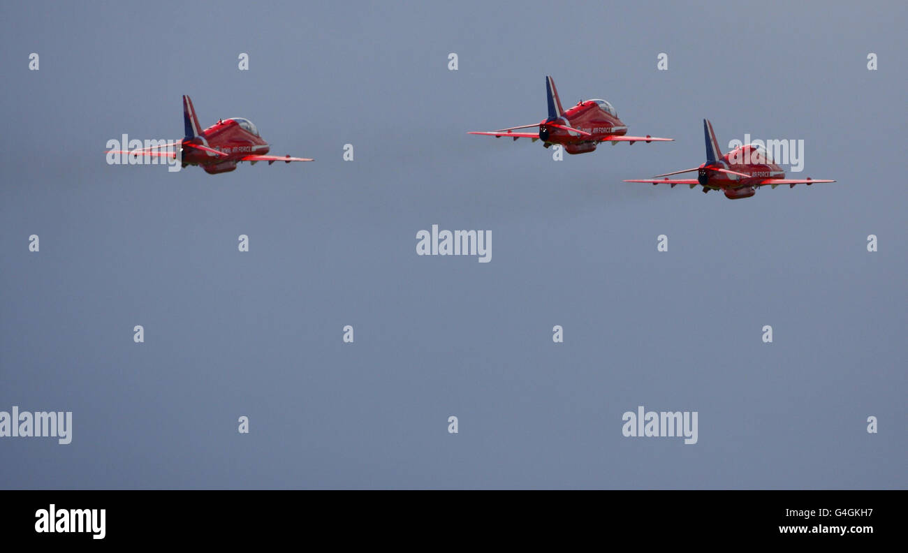 Red Arrows crash Stock Photo - Alamy
