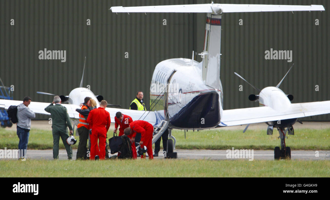 Female red arrows pilot hi-res stock photography and images - Alamy