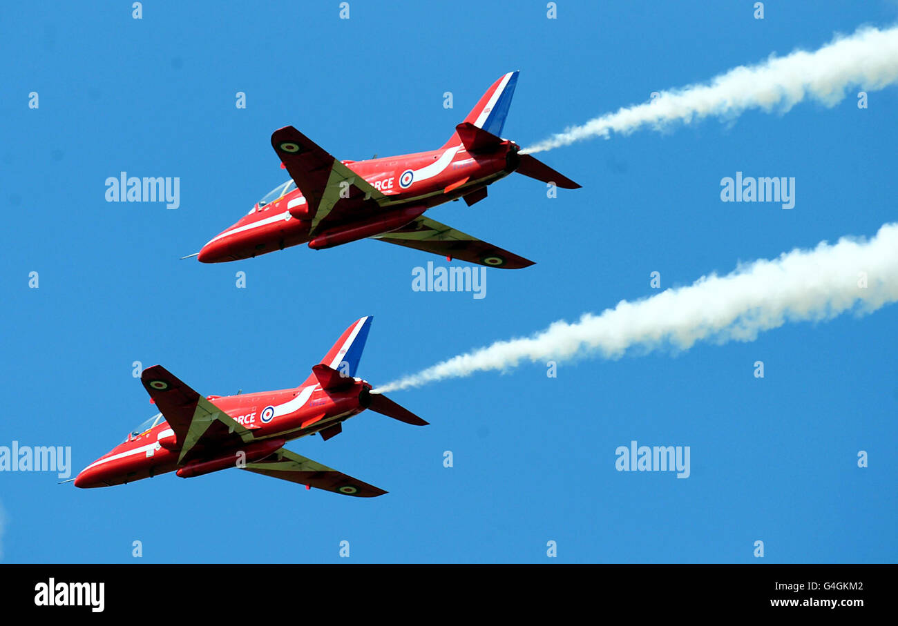 Red Arrows crash Stock Photo - Alamy