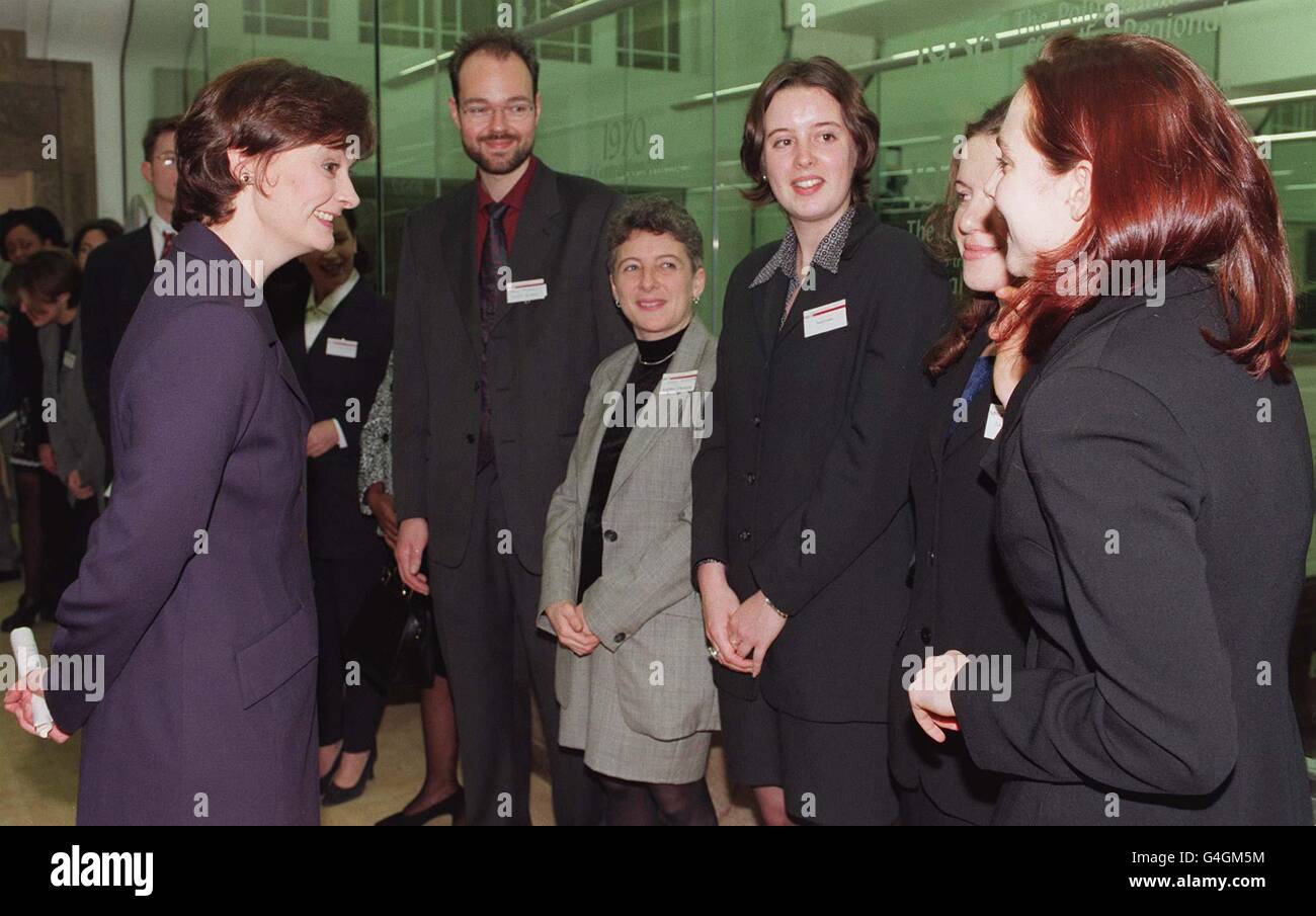 Prime Minister's wife Cherie Booth QC meets Law students, at the ...