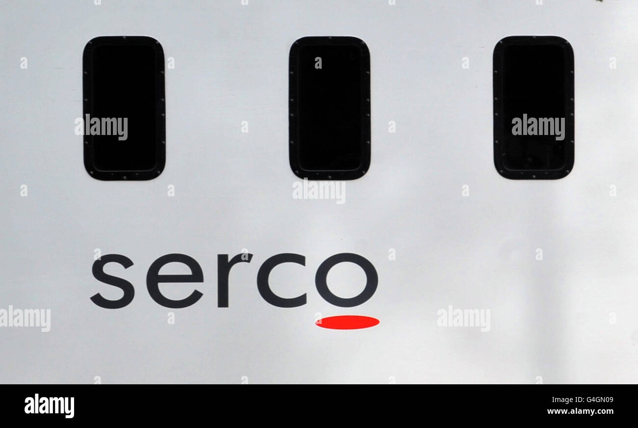 Serco van prison hi-res stock photography and images - Alamy