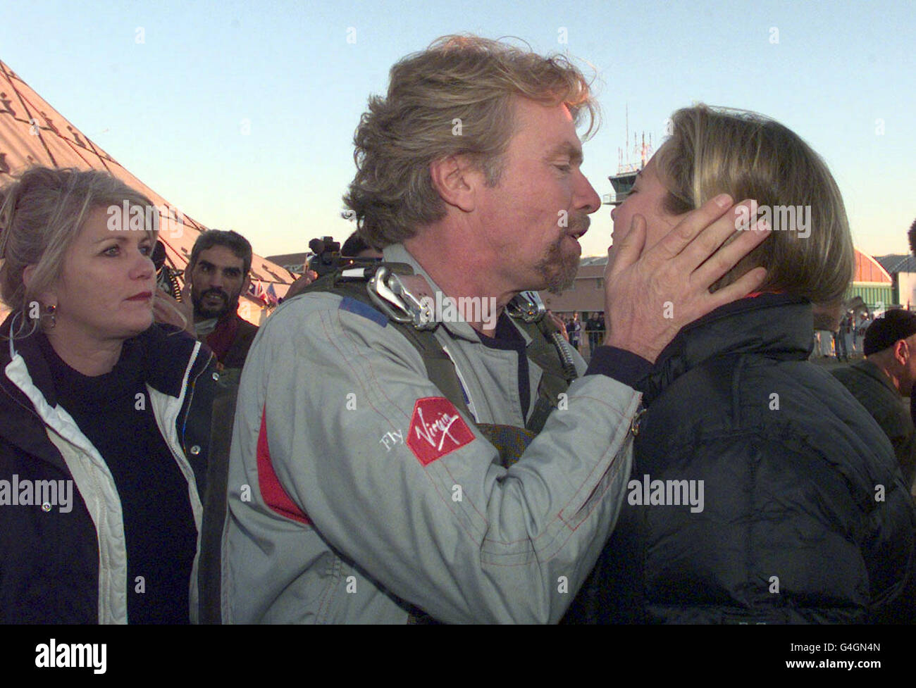 Richard branson balloon wife hi-res stock photography and images - Alamy