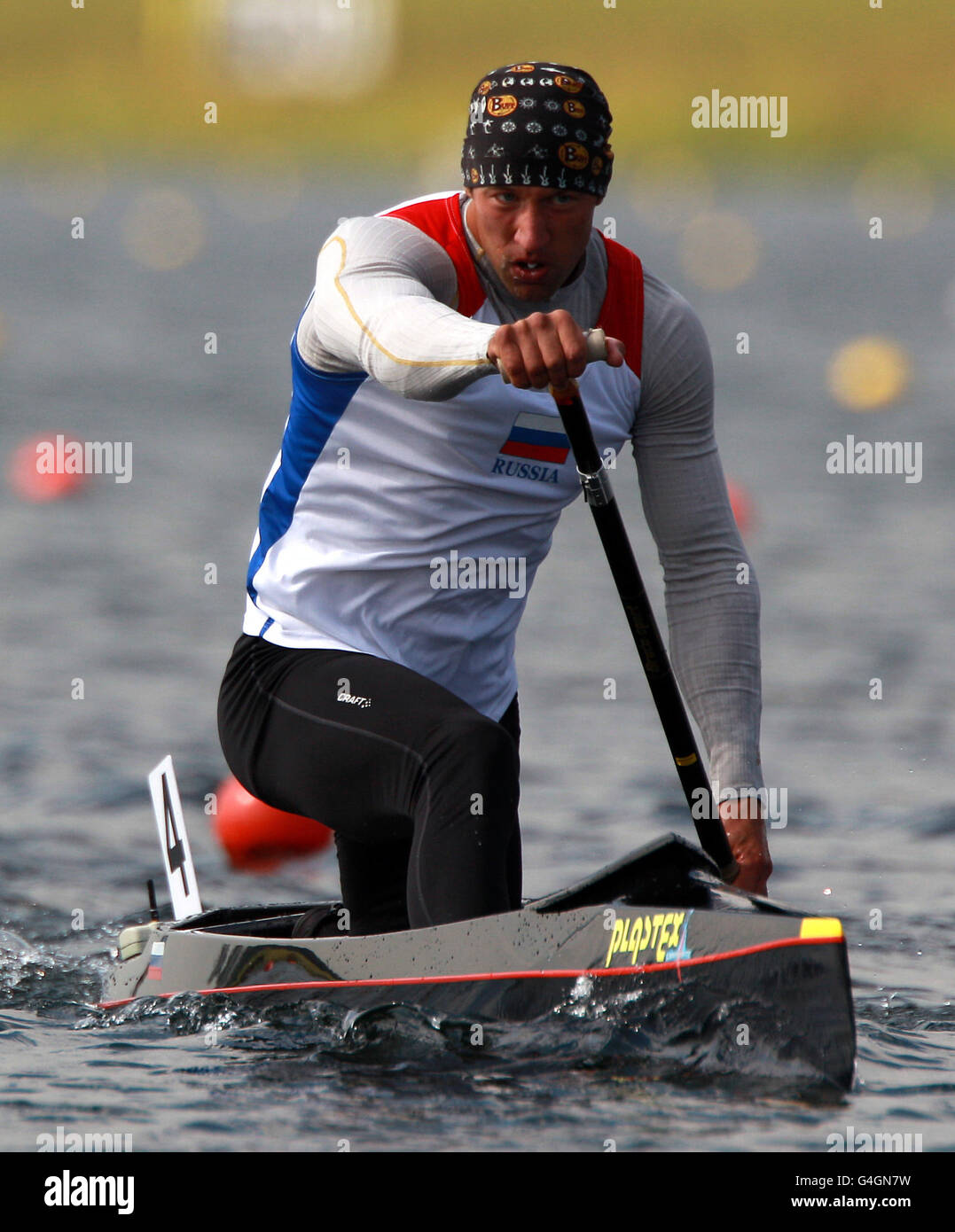 Russia's Ilya Shtokalov in the Canoe Single MC1 1000m during the London ...