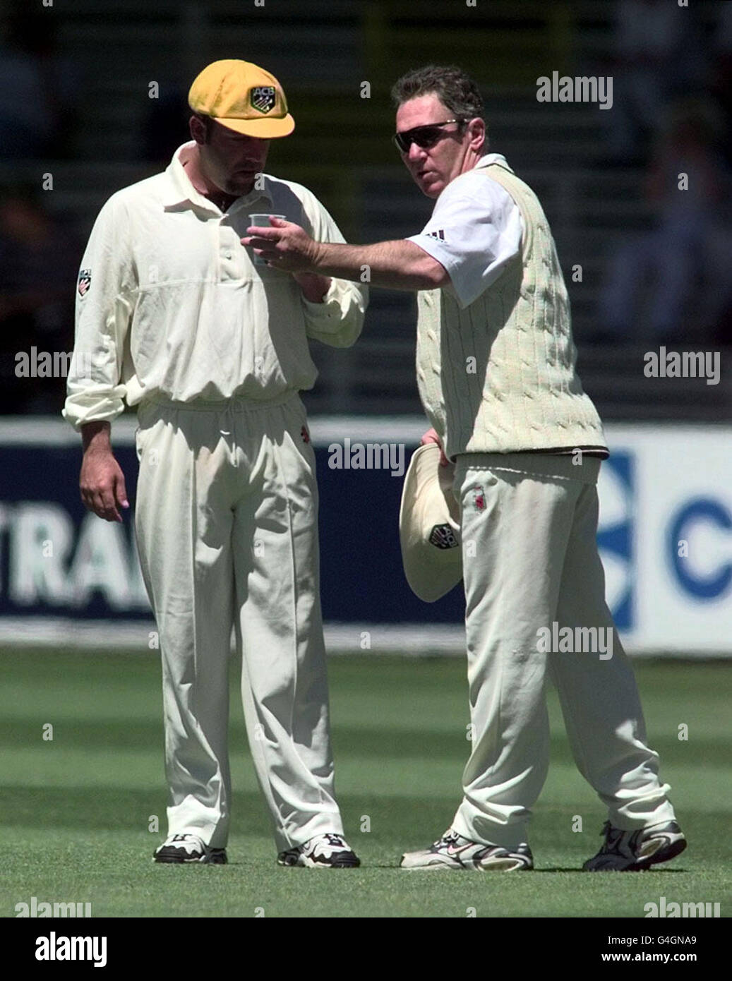 CRICKET Border 2 Stock Photo - Alamy