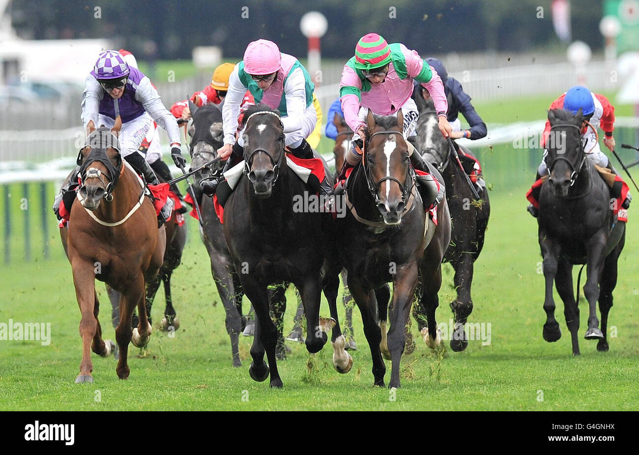 Horse Racing - Betfred Sprint Cup Day - Haydock Park Racecourse Stock ...