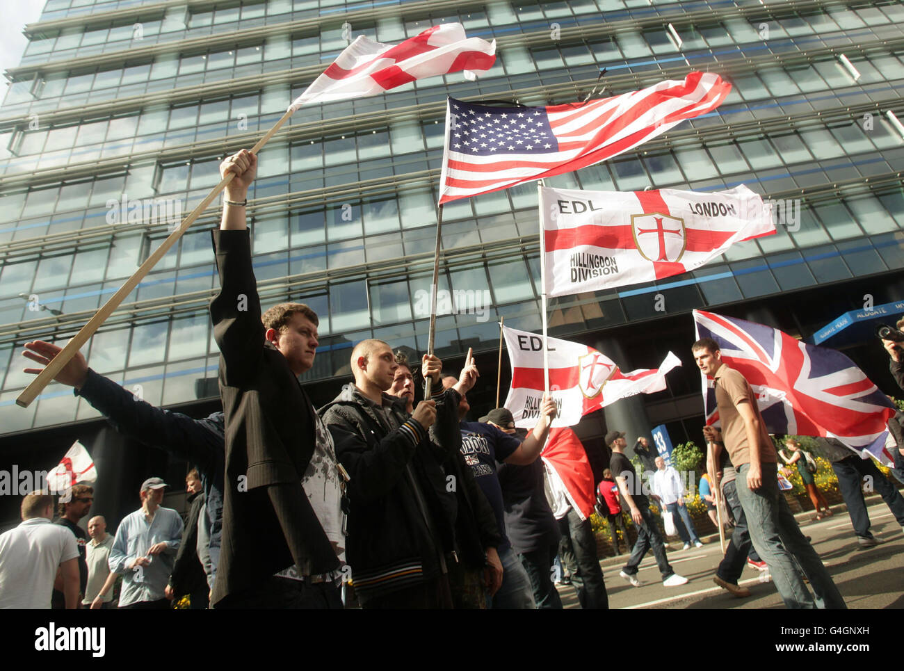 English defence league police edl hli wip hi-res stock photography and ...