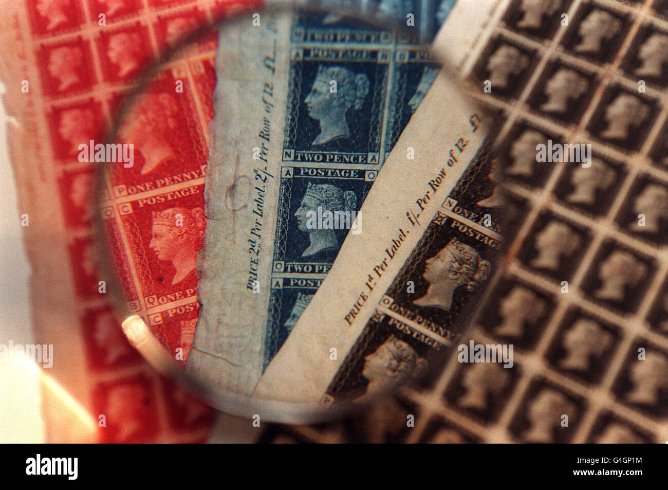 Two penny stamps hi-res stock photography and images - Alamy